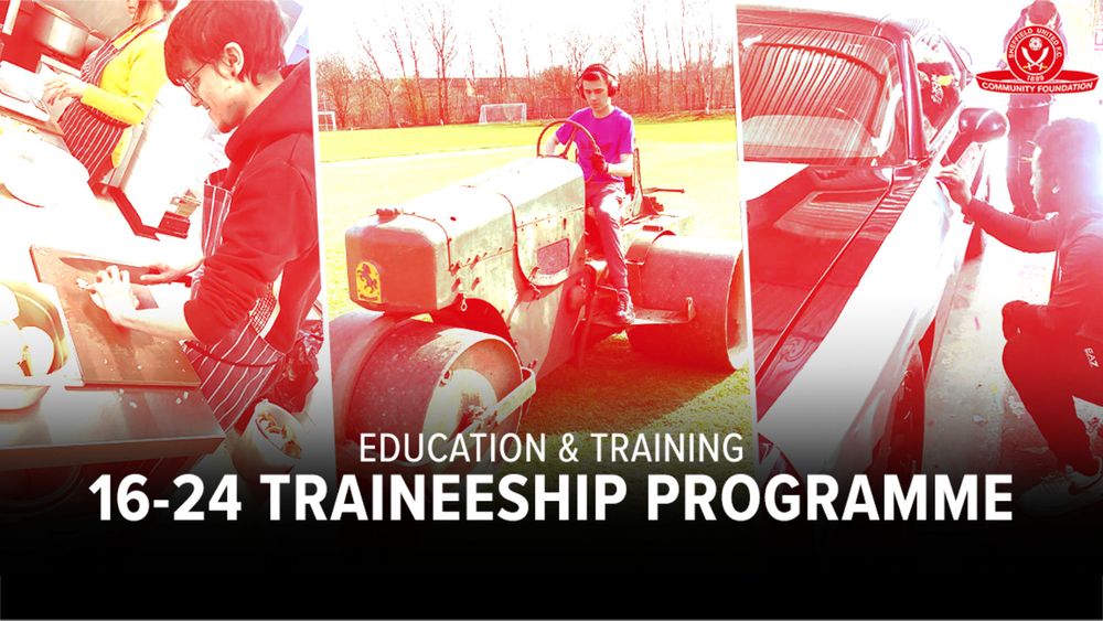 16-24? Sign up to our traineeship programme