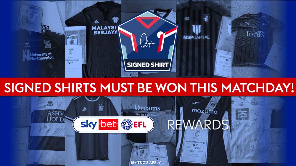 Signed Blades shirt must be won