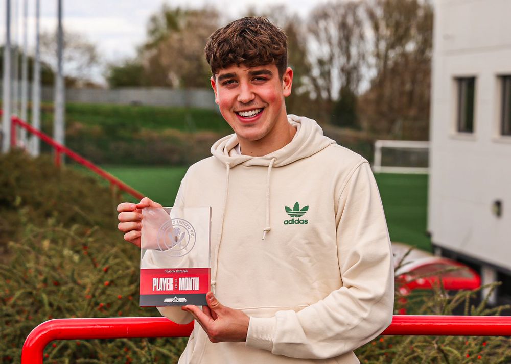 OLIVER ARBLASTER - MARCH PLAYER OF THE MONTH