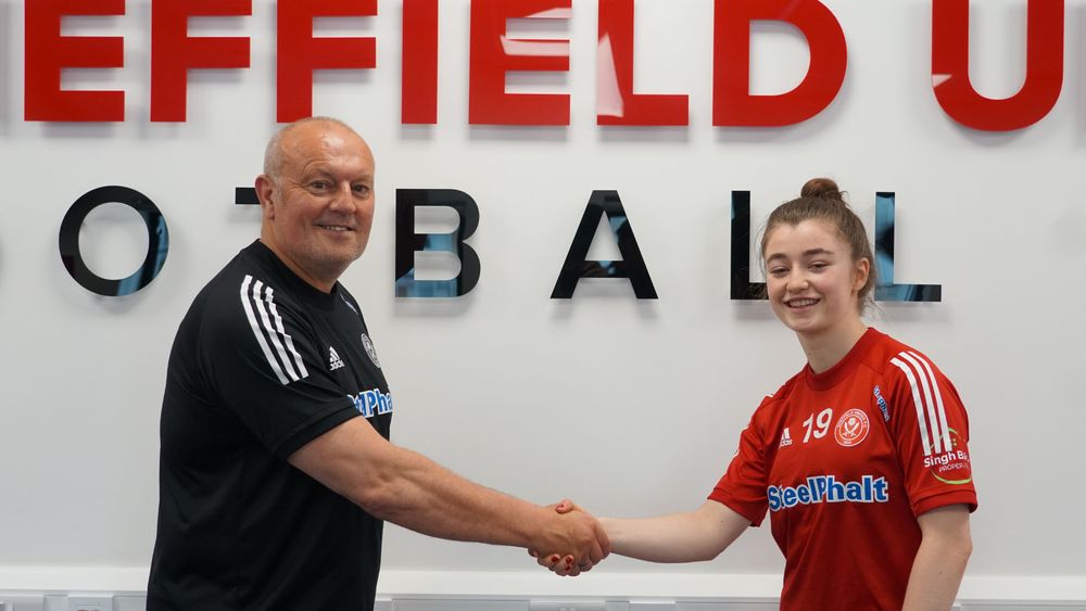 Docherty signs first professional contract