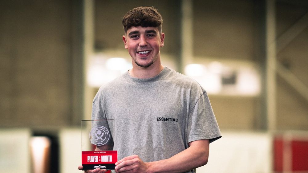 OLIVER ARBLASTER - APRIL PLAYER OF THE MONTH