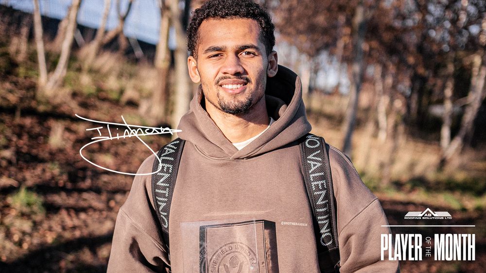 Iliman wins Player of the Month Award for November