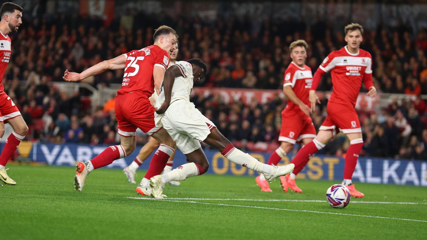 Boro 1-0 Blades - report